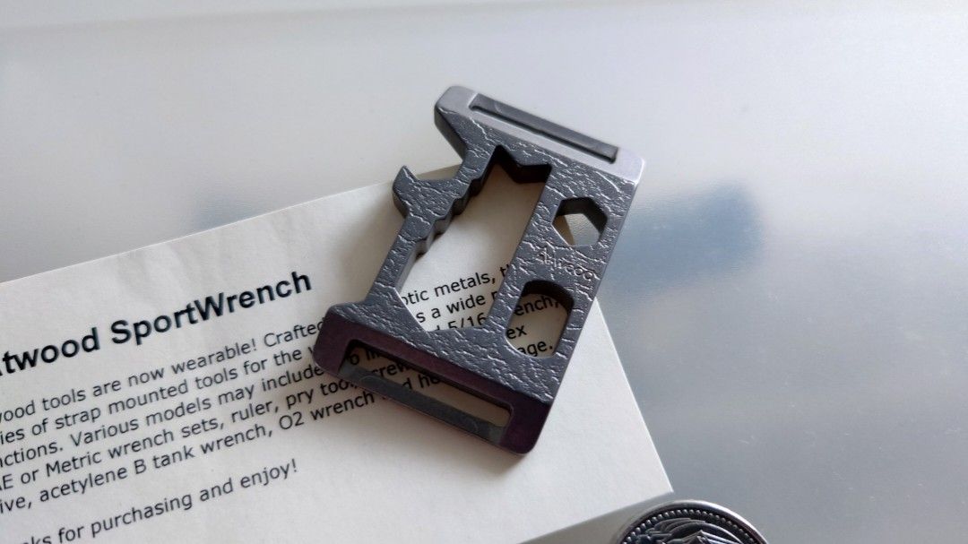 Atwood SportWrench Titanium EDC, Sports Equipment, Hiking & Camping on ...
