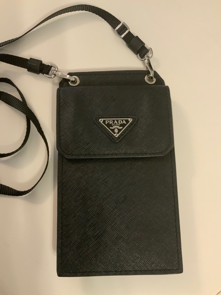 Authentic Prada cellphone bag, Women's Fashion, Bags & Wallets, Cross ...