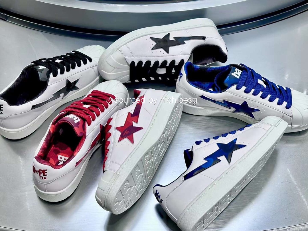 BAPE SKULL STA, Women's Fashion, Footwear, Sneakers on Carousell