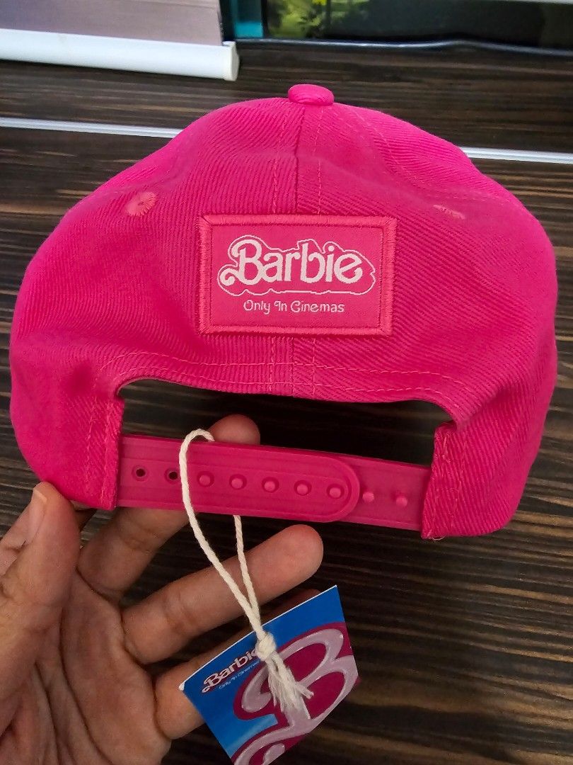 Barbie The Movie Cap, Men's Fashion, Watches & Accessories, Caps & Hats ...