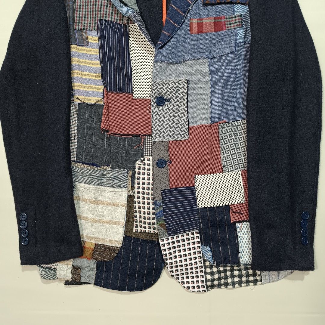 Beat Generation Patchwork Blazer., Luxury, Apparel on Carousell