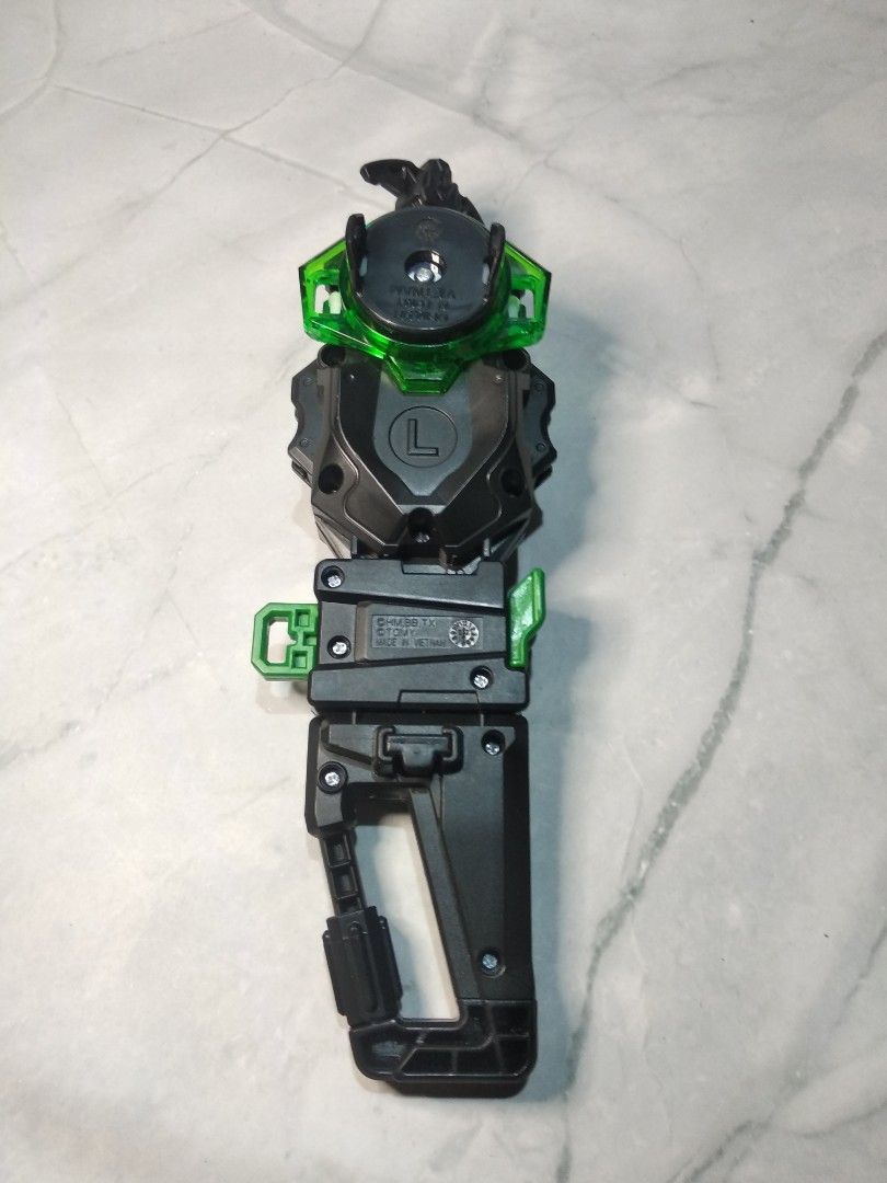 Beyblade BBG-41 WBBA Limited Custom Bey Launcher Set Cyber Edition ...