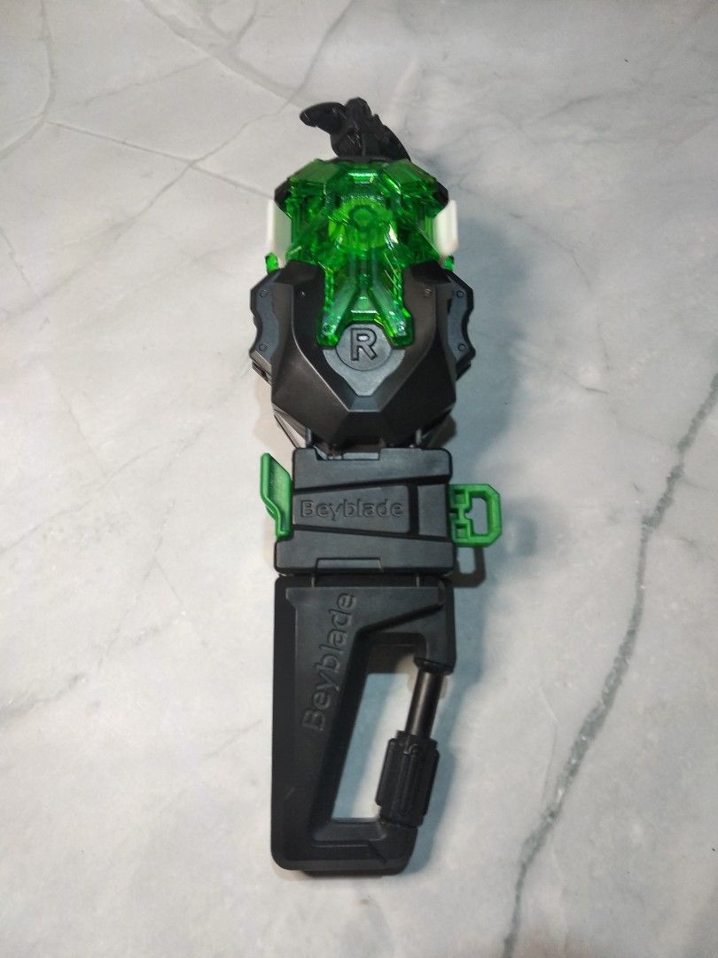 Beyblade BBG-41 WBBA Limited Custom Bey Launcher Set Cyber Edition ...