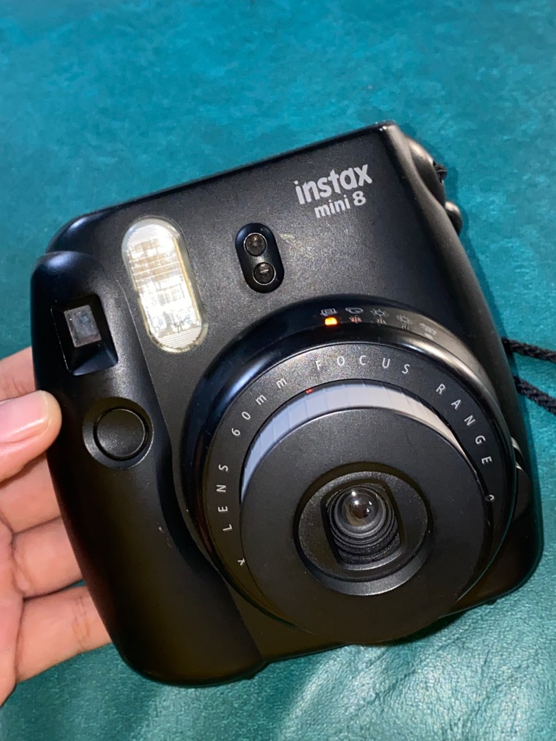 Black Instax Mini 8, Photography, Cameras on Carousell