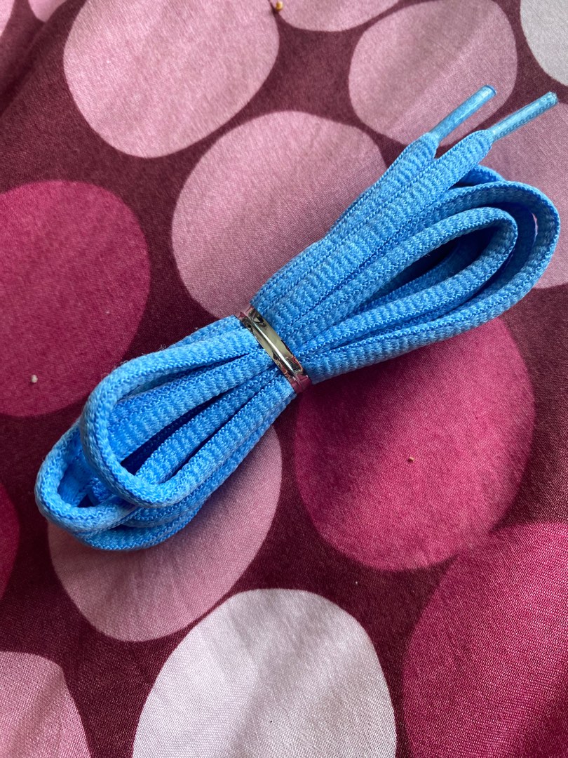Blue Shoe Lace, Men's Fashion, Footwear, Shoe inserts & accessories on ...