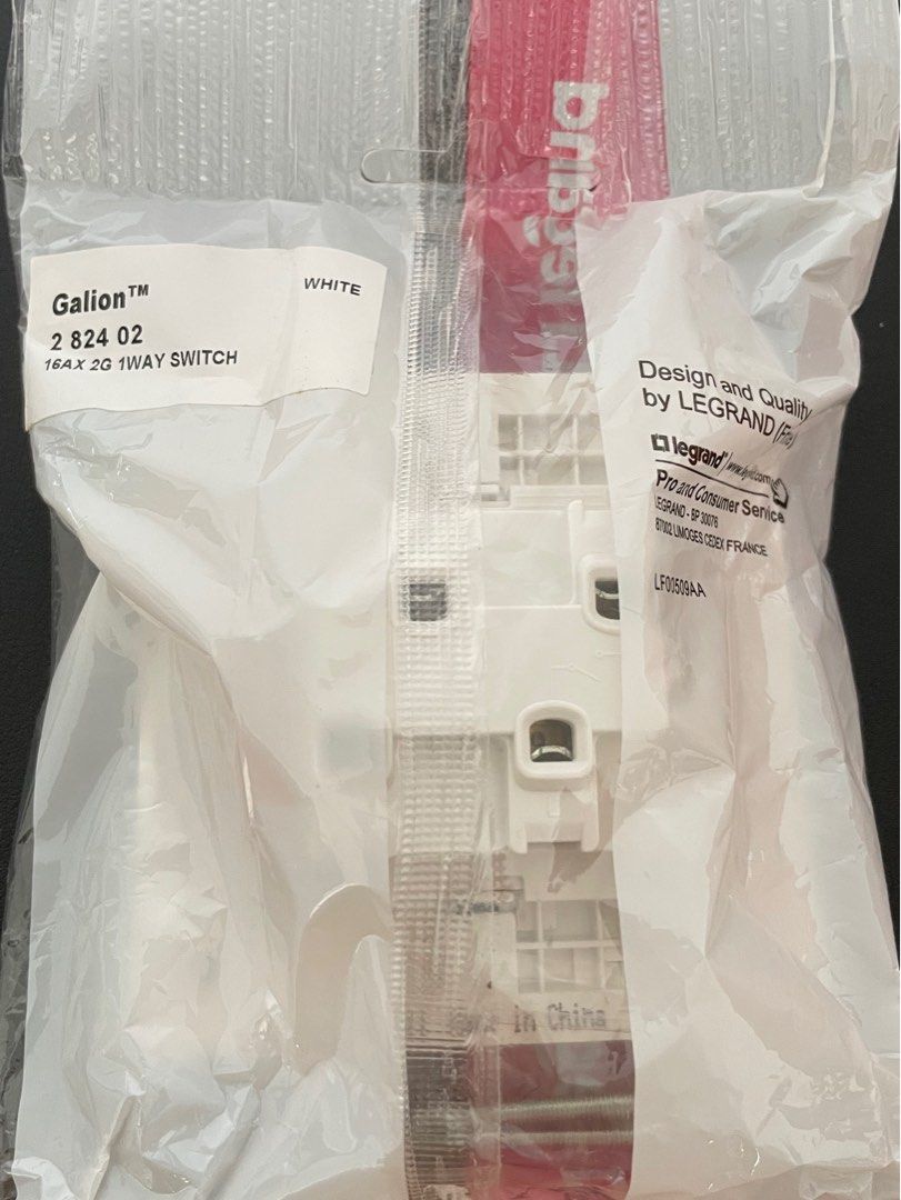 BN legrand galion 2G 1W switch, TV & Home Appliances, Electrical ...
