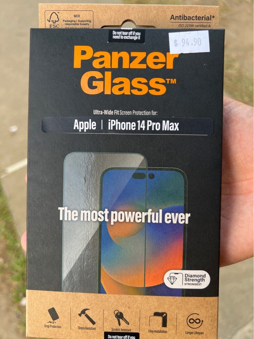 BNIB 14 Pro Max Panzer Glass Screen protector, Mobile Phones & Gadgets ...