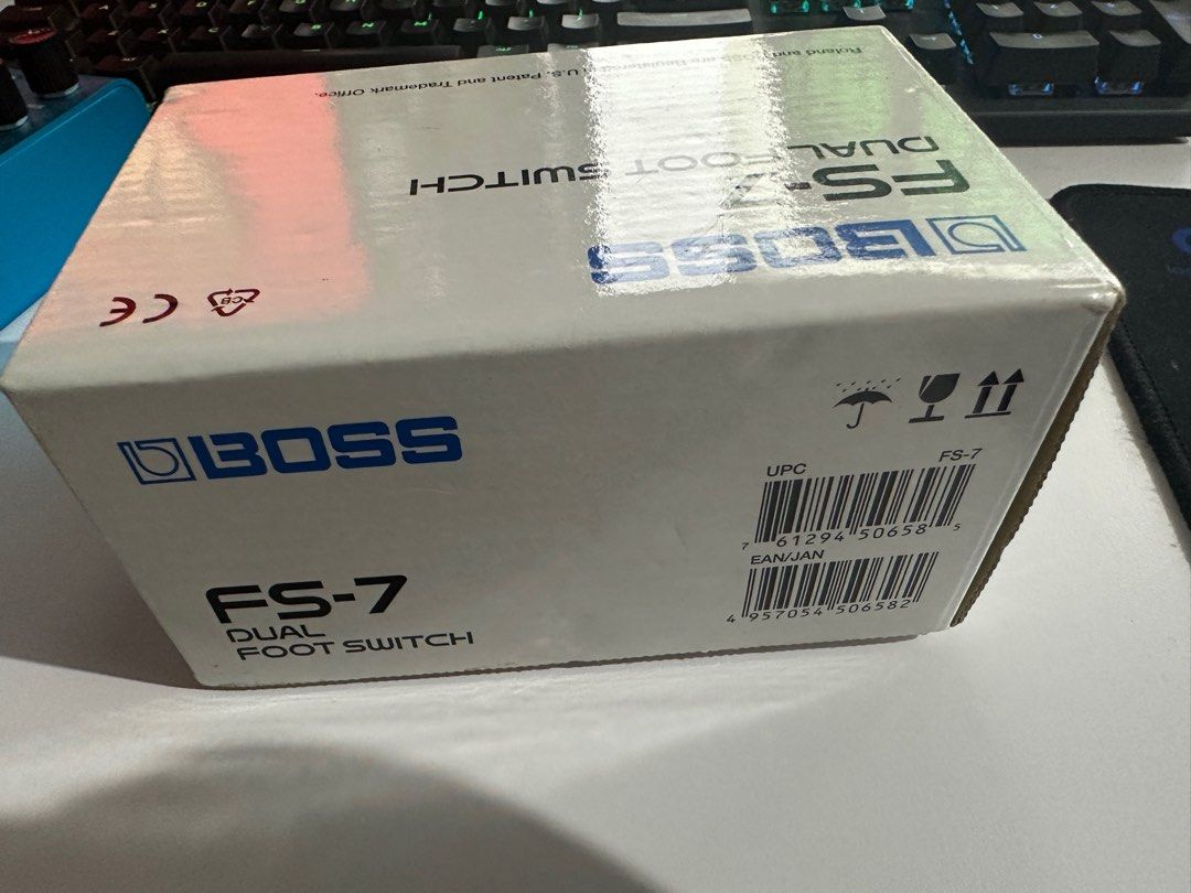 Boss FS-7 Dual Foot Switch, Hobbies & Toys, Music & Media, Music ...