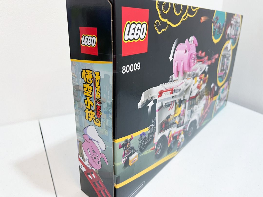 Brand New Authentic Lego Monkie Kid Pigsy's Food Truck 80009, Hobbies ...