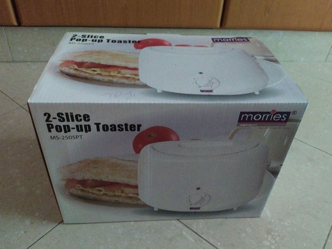 Brand new in box Morries 2-Slice pop up toaster, TV & Home Appliances ...