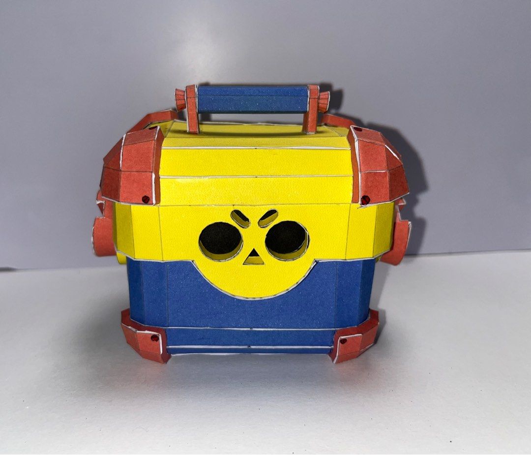 Brawl Stars Papercraft Mega Box on Carousell