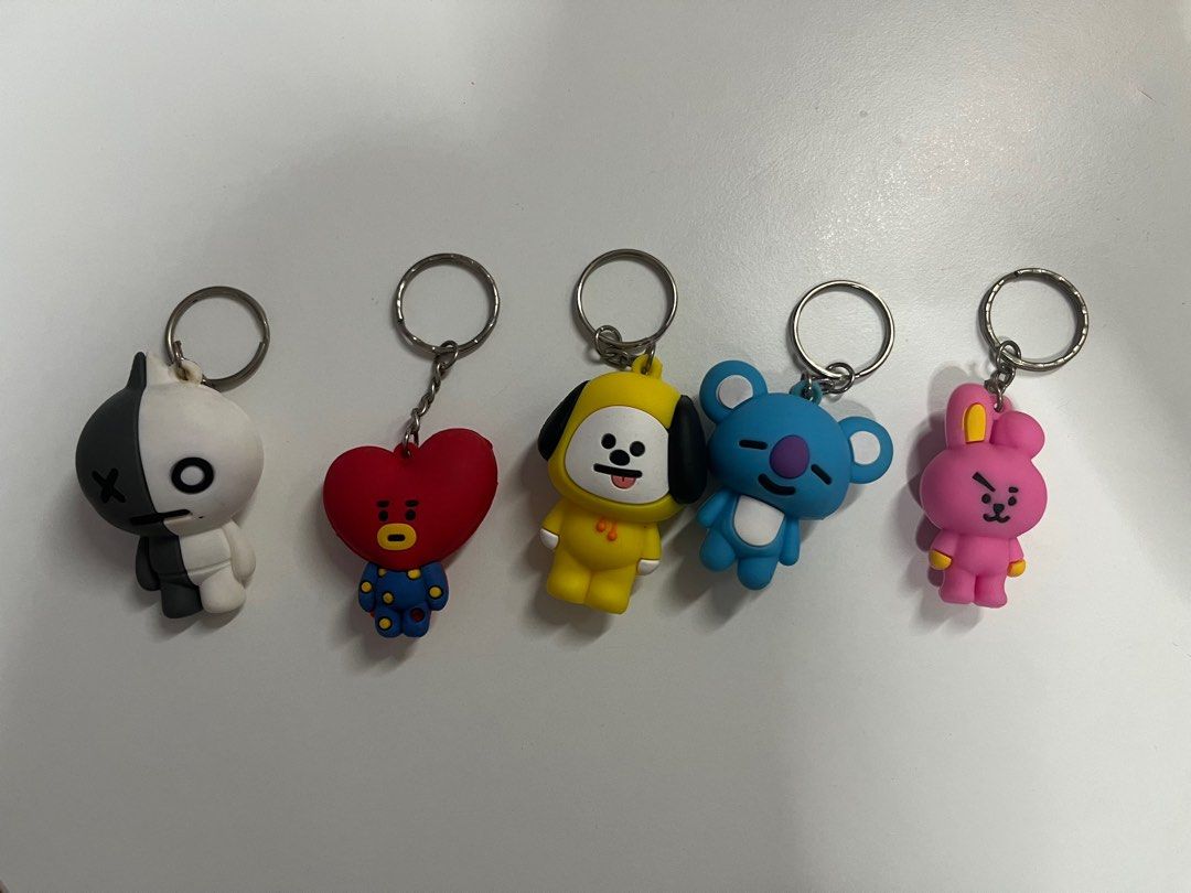 BT21 BTS KEYCHAIN, Hobbies & Toys, Memorabilia & Collectibles, K-Wave ...