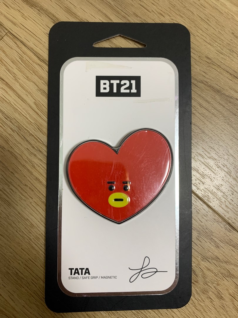 BT21 TATA Popsocket, Mobile Phones & Gadgets, Mobile & Gadget ...