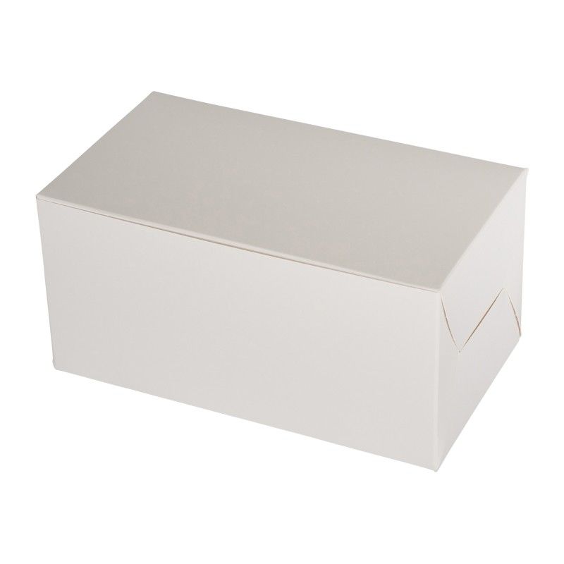 Cake/ Pastry Box : Plain White Rectangle, Furniture & Home Living ...