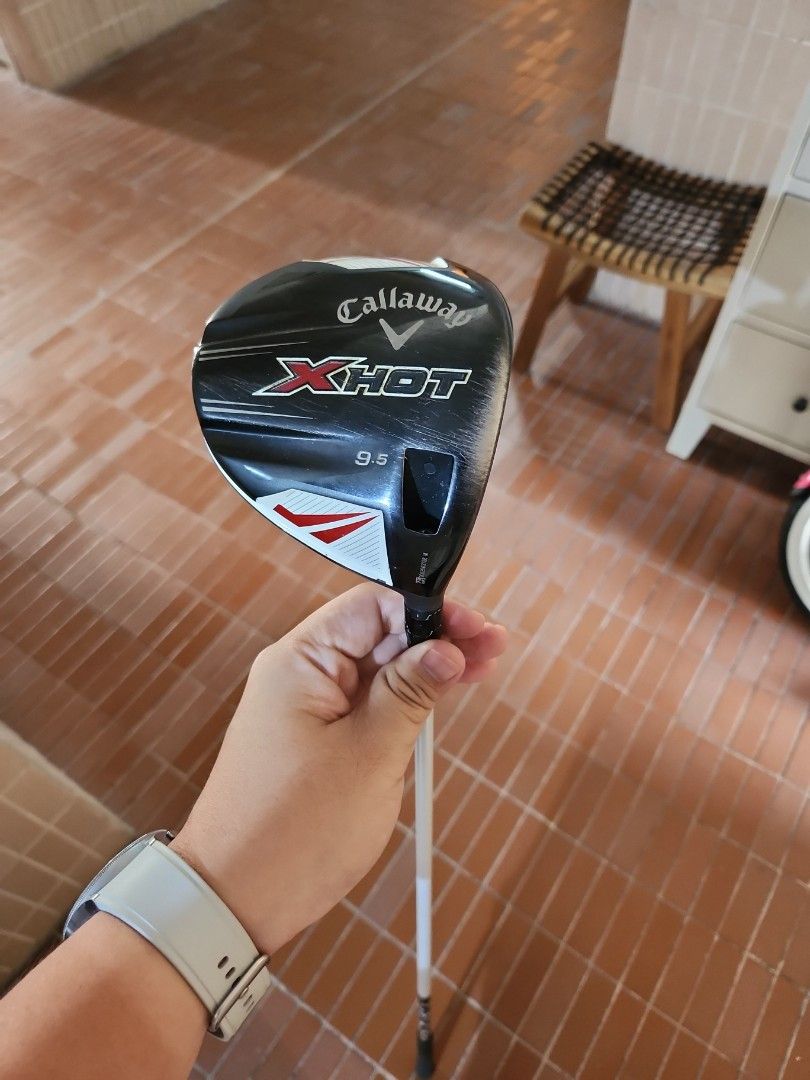Callaway xhot 9.5 degrees driver, Sports Equipment, Sports & Games, Golf on Carousell