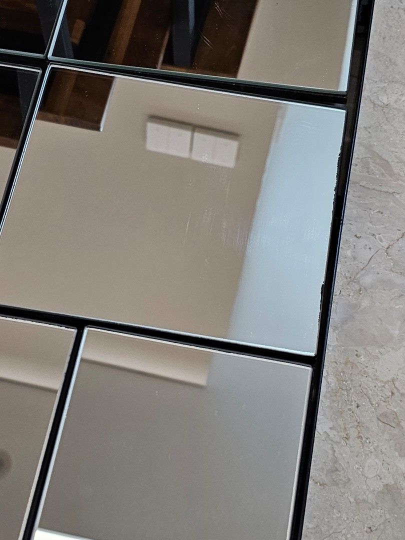 CB2 Crate & Barrel Perspective Mirror Set of 3, Furniture & Home Living ...