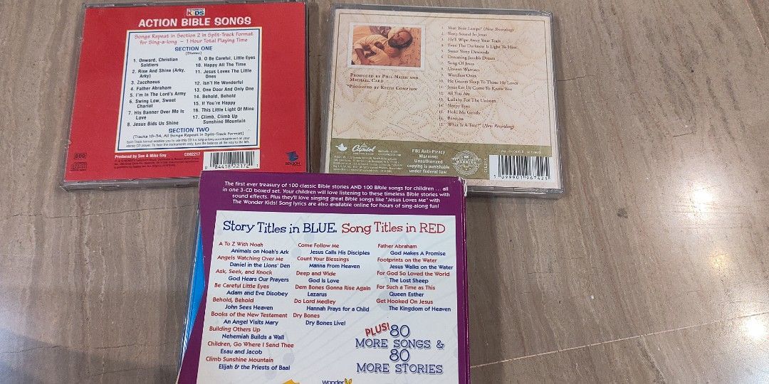 CD, Bible songs, stories, Hobbies & Toys, Music & Media, CDs & DVDs on ...