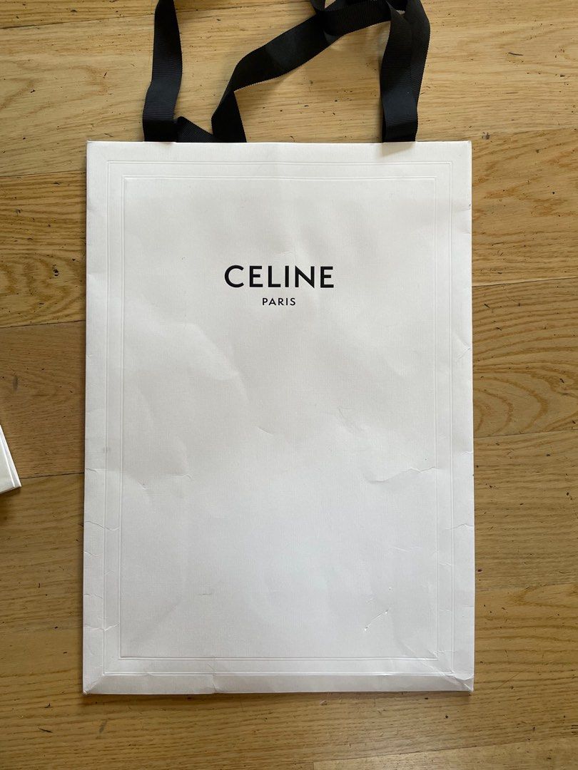 Celine paper bag (big), 名牌, 手袋及銀包 - Carousell