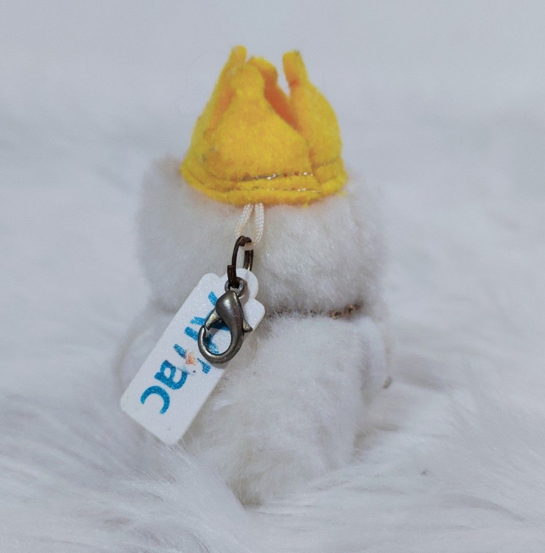 Chick with Crown zipper pull plush Charm on Carousell
