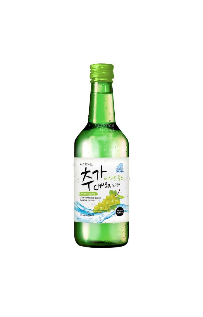 Clearance - Chuga Soju - Green Grape & Lychee, Food & Drinks, Beverages ...