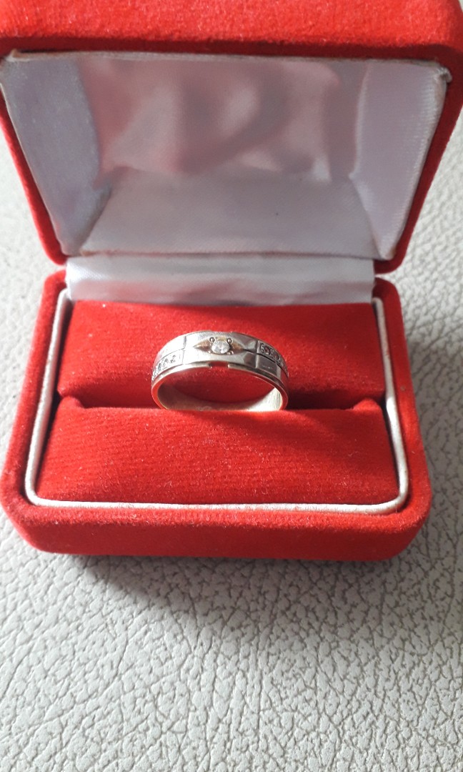 cicin silver perak lapis emas, Barang Mewah, Aksesoris di Carousell