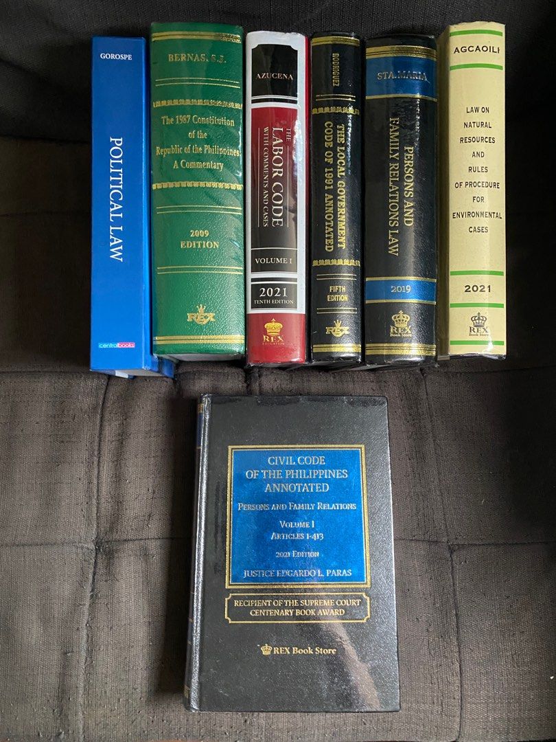 Civil Code of the Philippines Annotated (2021 ed.) vol. 1 by Paras ...