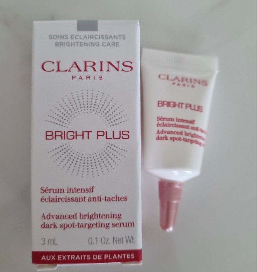 Clarins Bright Plus Serum 3ml, Beauty & Personal Care, Face, Face Care ...