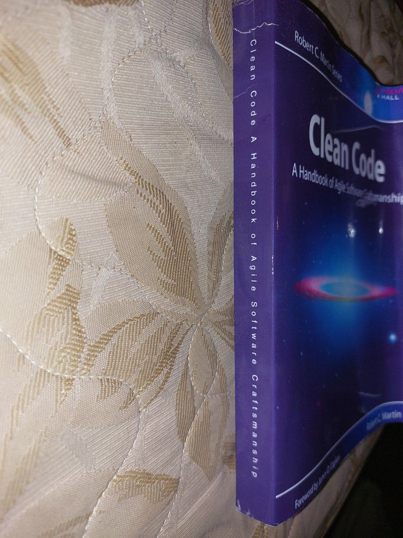 Clean Code book on Carousell