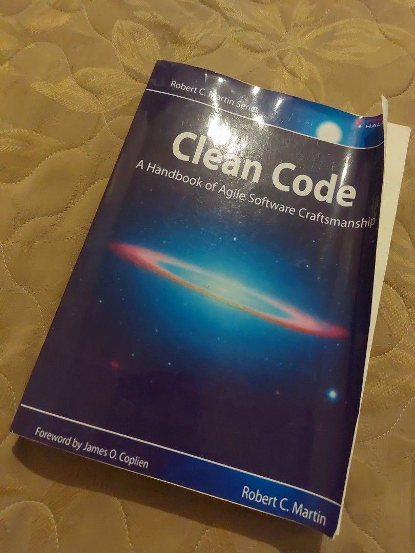 Clean Code book on Carousell