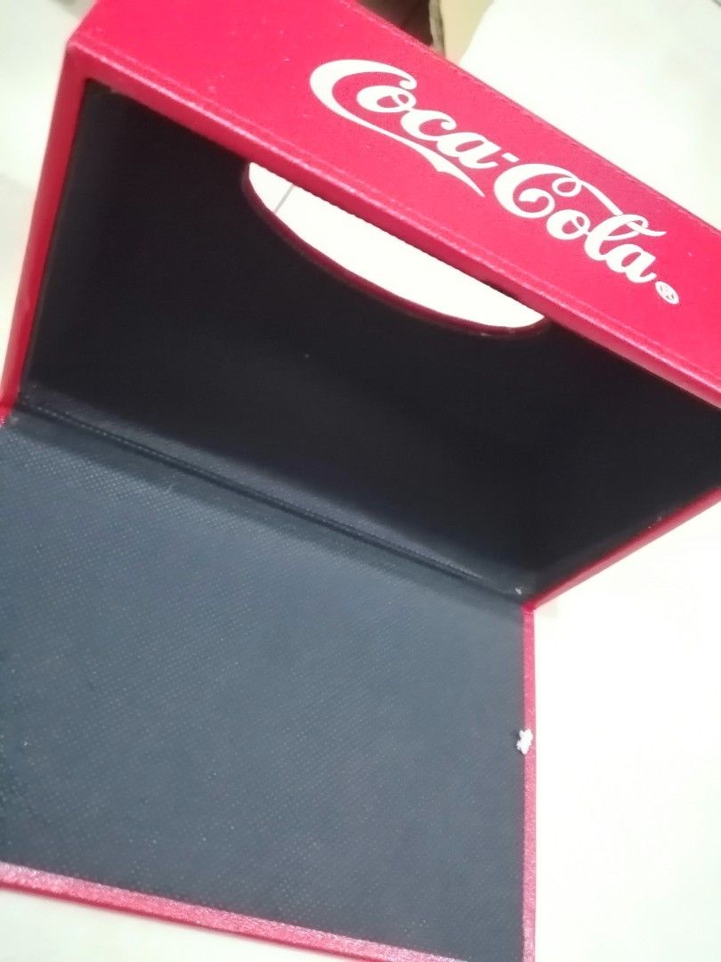Coca Cola Coke Hard Tissue Box, Hobbies & Toys, Collectibles ...