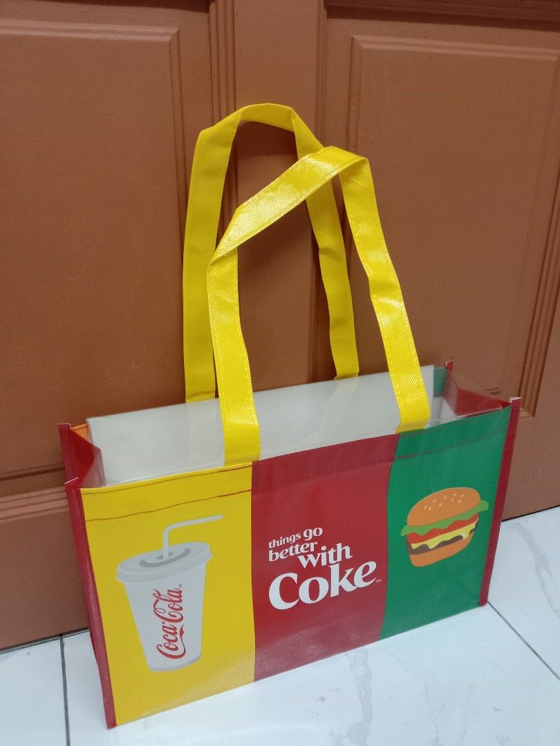Coca Cola Coke MacD MacDonald Tote Bag, Hobbies & Toys, Collectibles ...