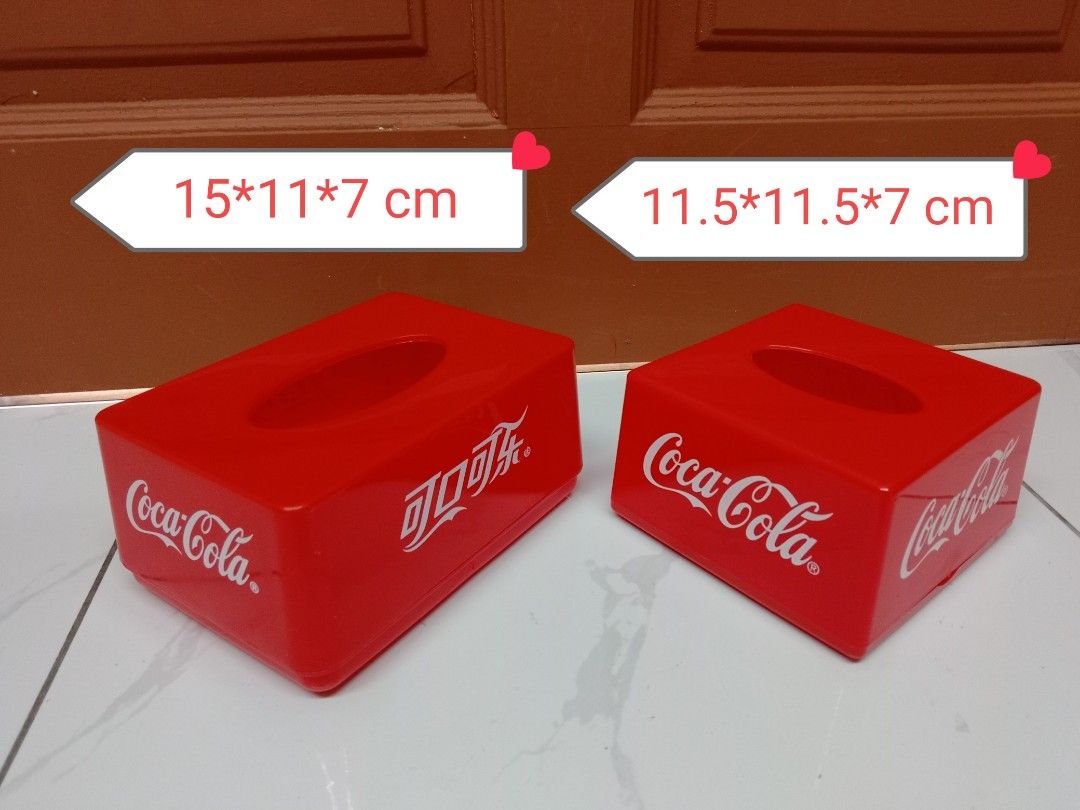 Coca Cola Coke Red Tissue Box, Hobbies & Toys, Collectibles ...