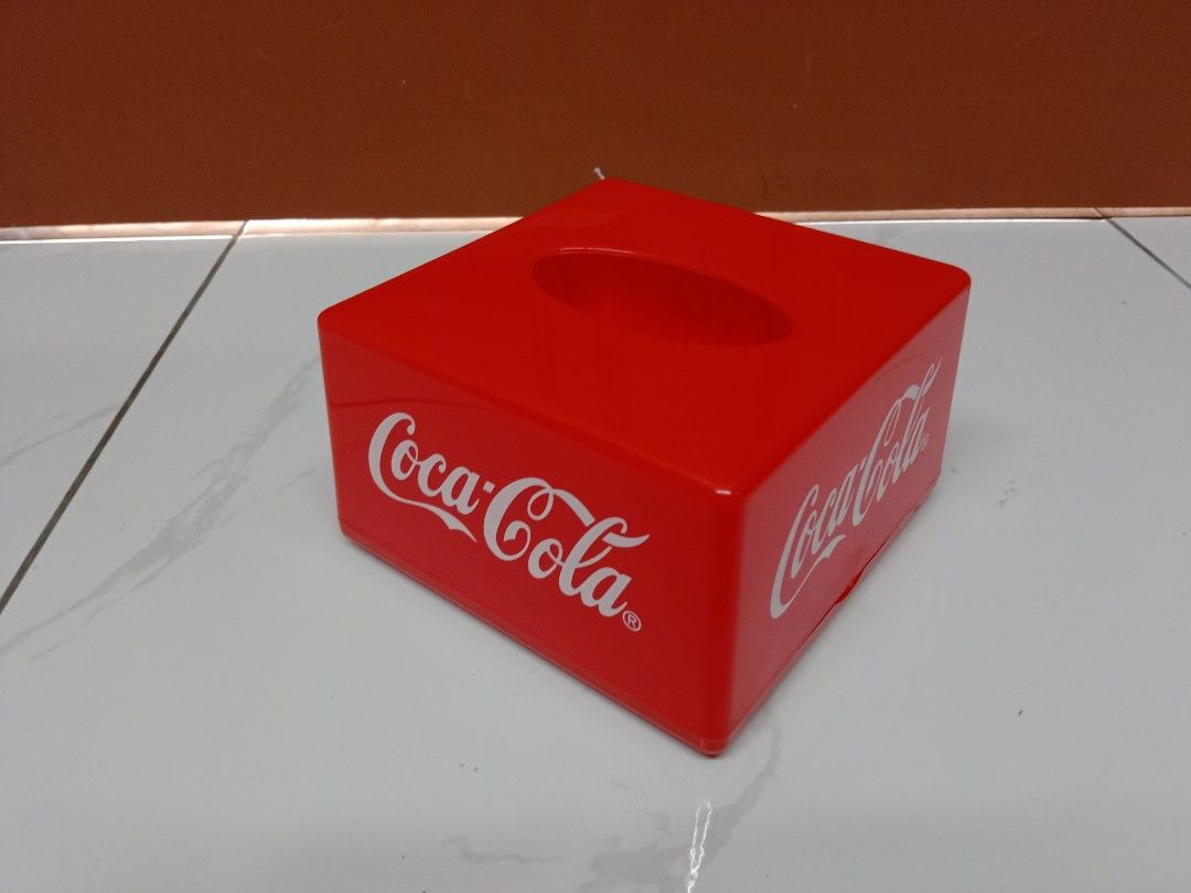 Coca Cola Coke Red Tissue Box, Hobbies & Toys, Collectibles ...