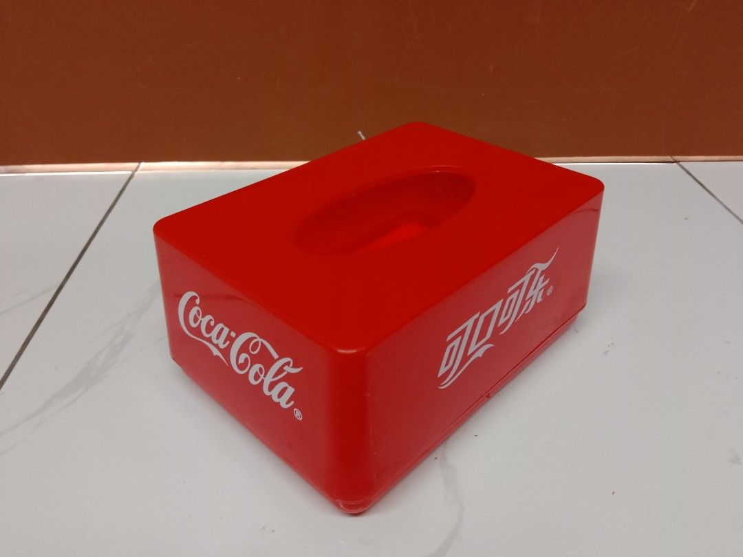 Coca Cola Coke Red Tissue Box, Hobbies & Toys, Collectibles ...