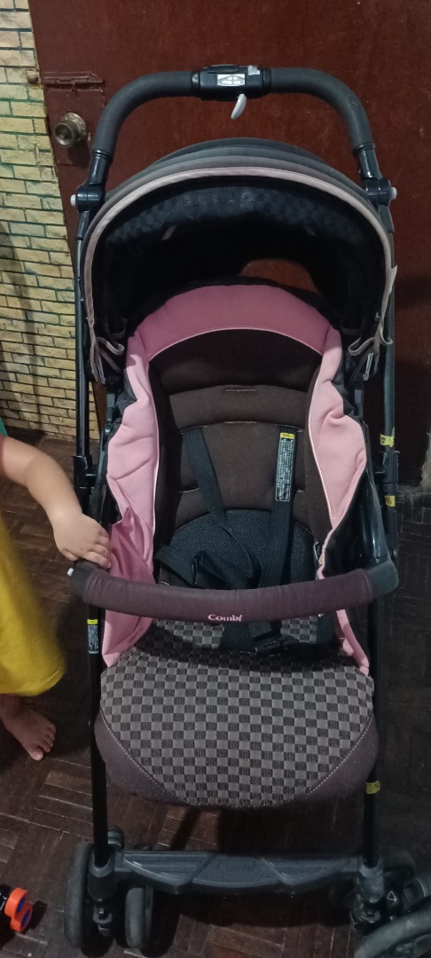 COMBI PINK STROLLER on Carousell