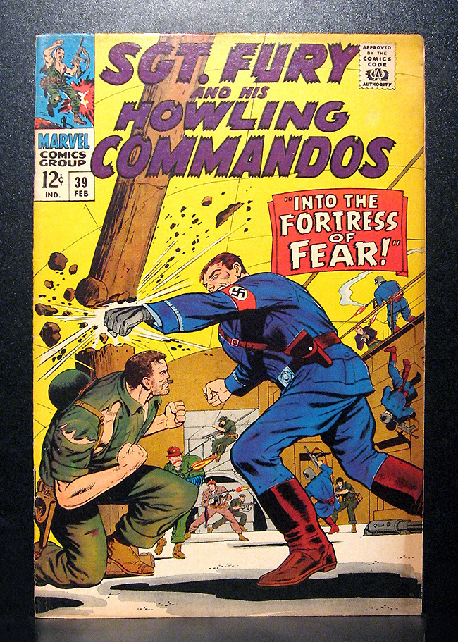 COMICS: Marvel: Sgt. Fury and his Howling Commandos #39 (1967), 1st ...