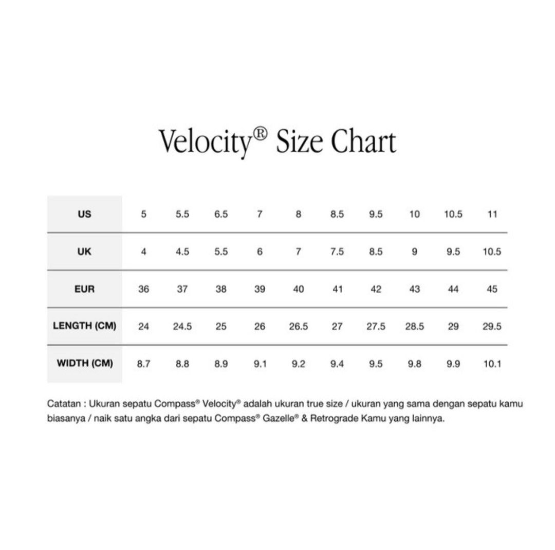 Compass Velocity Black, Men's Fashion, Footwear, Sneakers on Carousell