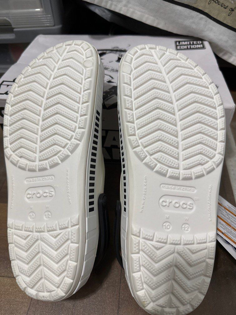 Crocs Stormtrooper Star Wars Limited Edition M10 NEW, Luxury, Sneakers ...
