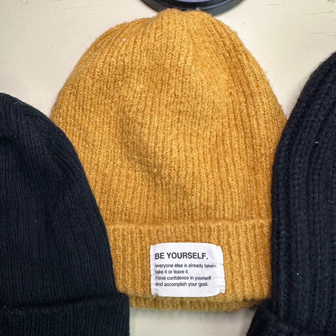 DAISO JAPAN Knitted Beanie / Bonnet / Hat / Cap / Beret ONE SIZE, Women ...