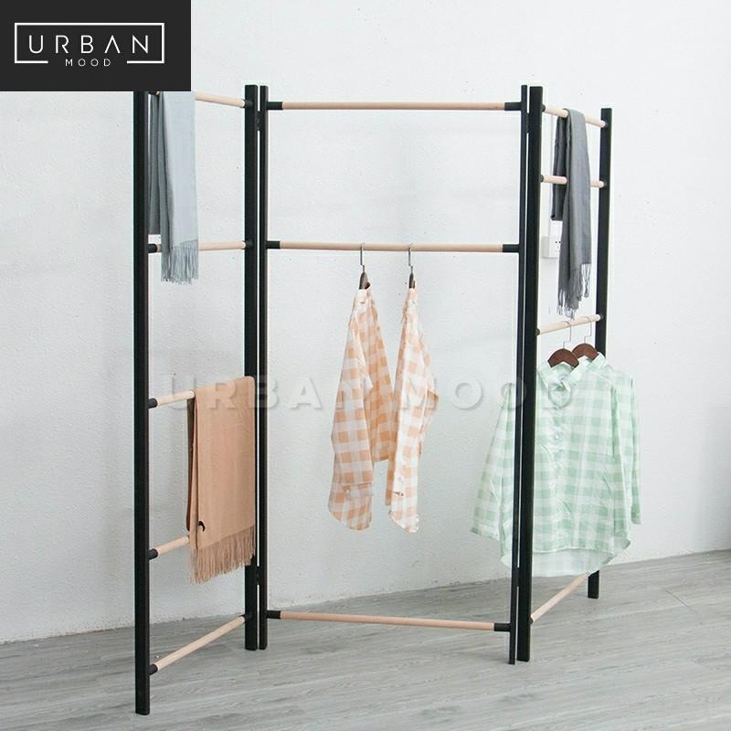 DAN Industrial Ladder Clothes Rack, Furniture & Home Living, Furniture ...
