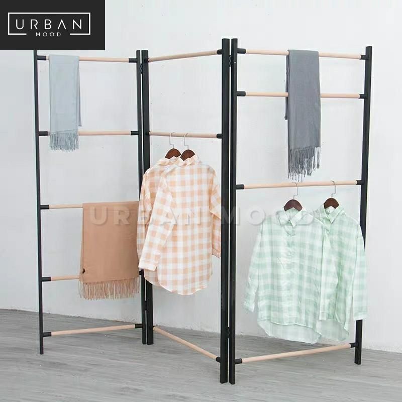 DAN Industrial Ladder Clothes Rack, Furniture & Home Living, Furniture ...