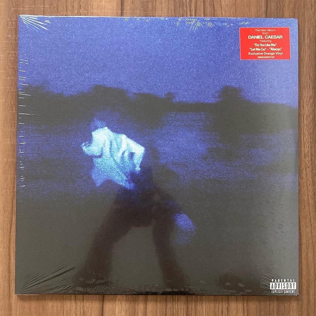 Daniel Caesar - Never Enough (Orange vinyl), Hobbies & Toys, Music ...