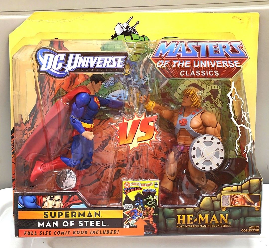 DCU Classics VS MOTU Classics 2-packs, Hobbies & Toys, Toys & Games on ...