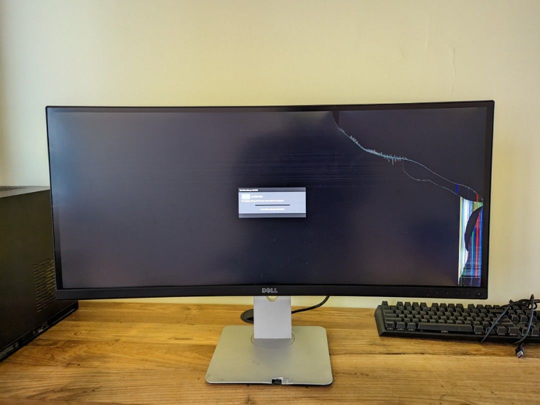 Dell u3415w ultrawide wqhd monitor (display issue), Computers & Tech ...