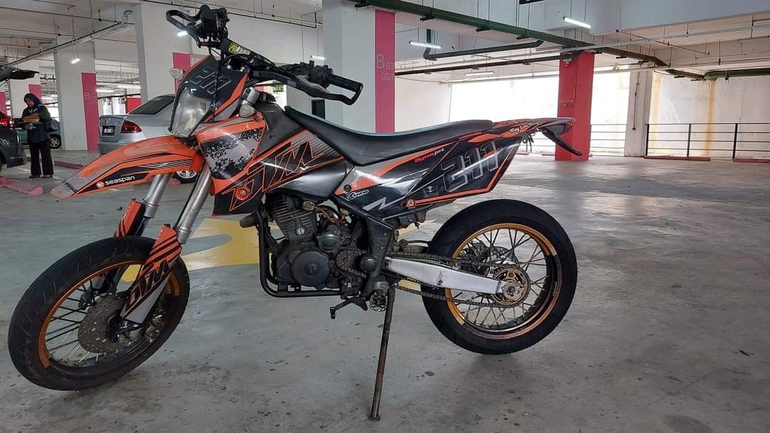 DEMAK DTM 200, Motorbikes on Carousell