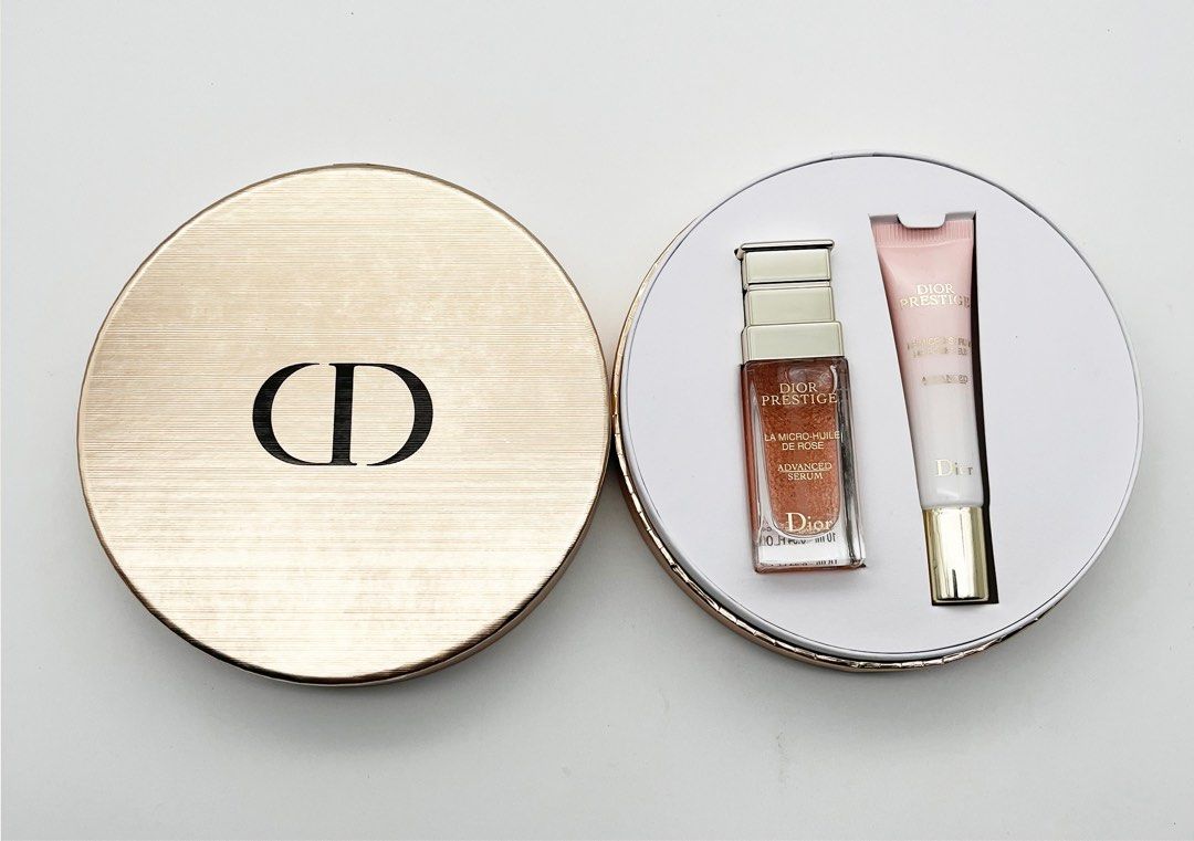 Dior Prestige serum + eye serum gift set, Beauty & Personal Care, Face ...