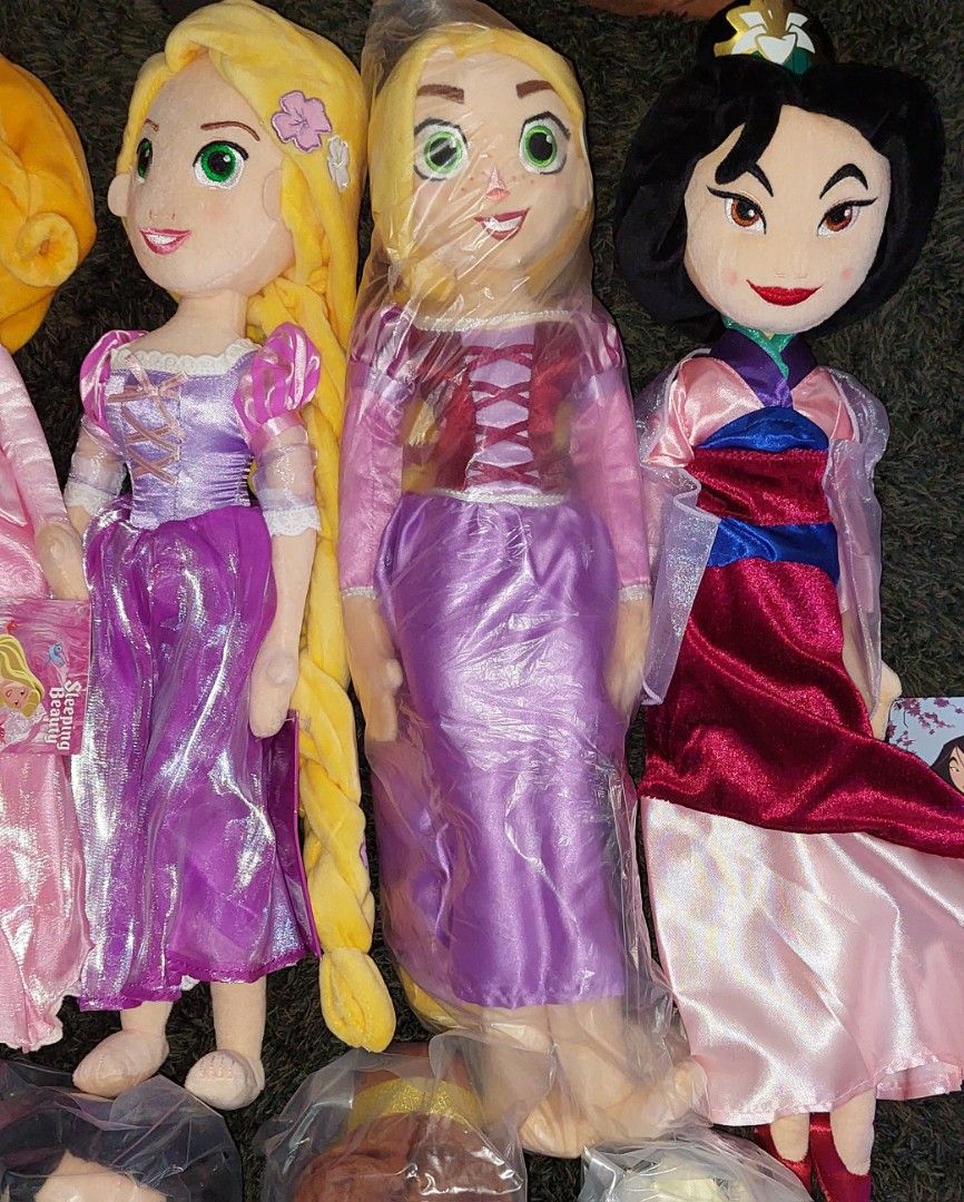 Disney princess soft plushie dolls price per doll, Hobbies & Toys, Toys ...