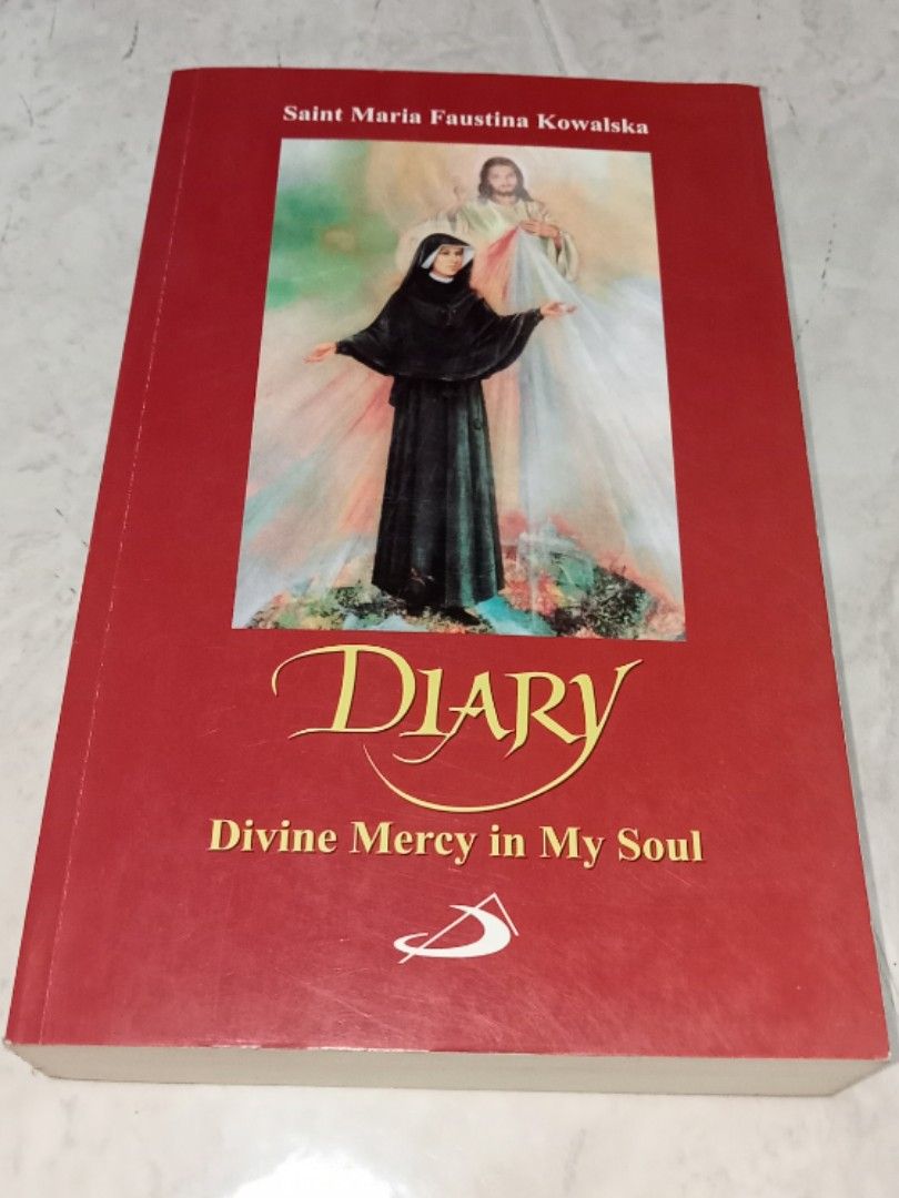 Divine Mercy In My Soul - Saint Faustina Diary, Hobbies & Toys, Books ...
