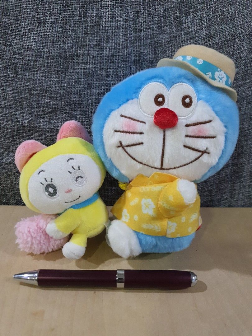 Doraemon and Dorami plush pair, Hobbies & Toys, Toys & Games on Carousell