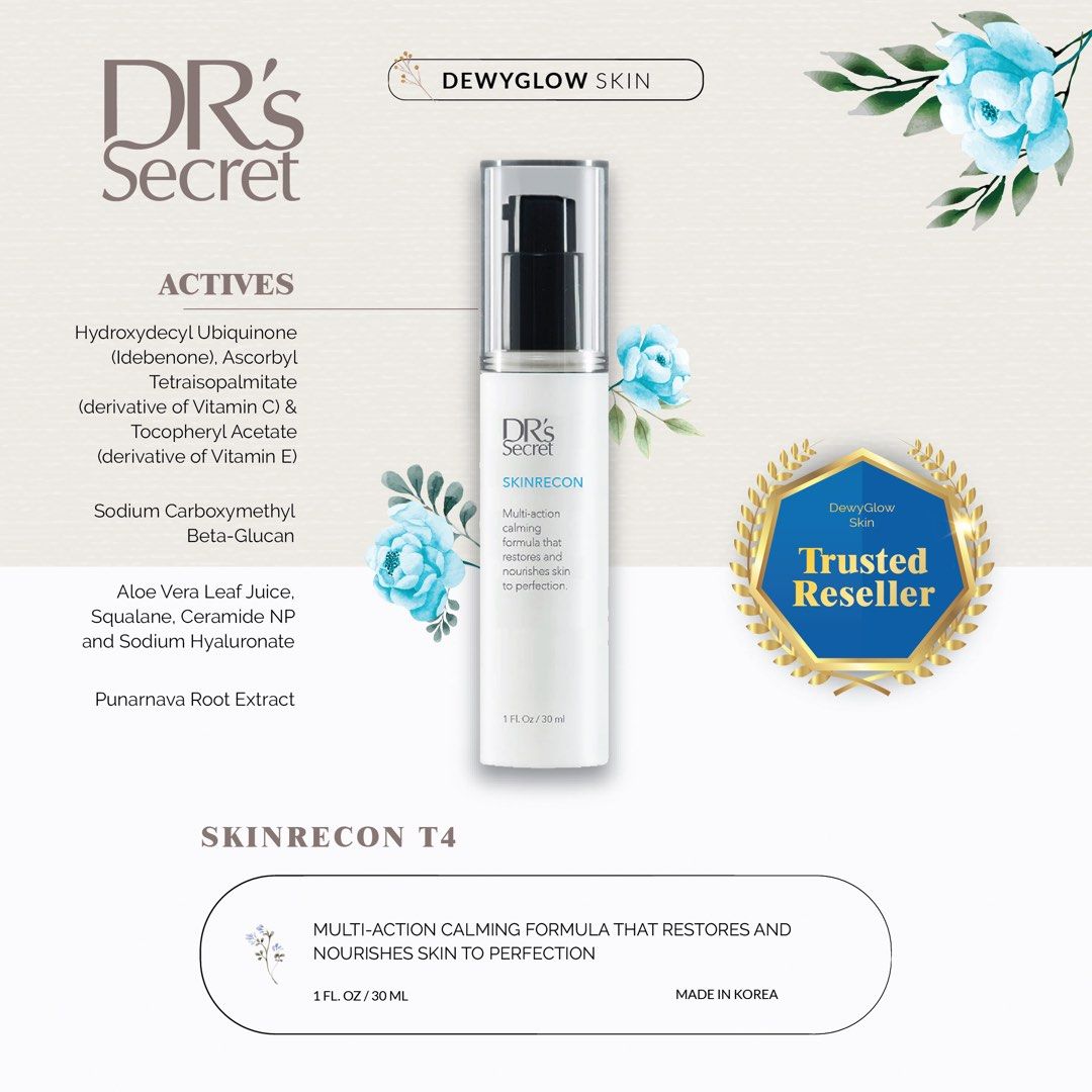 Dr Secret Skinrecon T4, Beauty & Personal Care, Face, Face Care on ...
